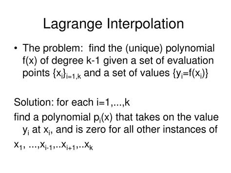 Ppt Polynomial Approximation Powerpoint Presentation Free Download