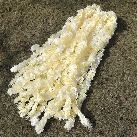 Badu Bg 1m 2m с изкуствени цветя от орхидеи Ратанова връв лозови зелени листа за домашна сватба