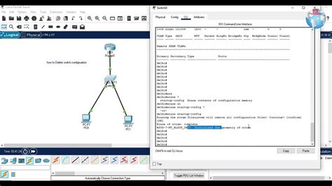 Erasing Cisco Switch Configuration And Delete Vlans Shorts Youtube