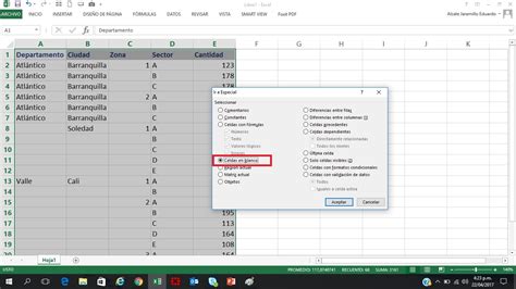 Finanzas excel vba sql y algo más Truco de Excel Rellenar las celdas en blanco con los