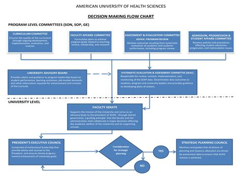 Decision Making Flow Chart Auhs Handbook
