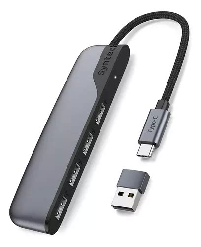Usb C Para Usb Hub Portas Syntech Type C Para Usb Hub Parcelamento Sem Juros