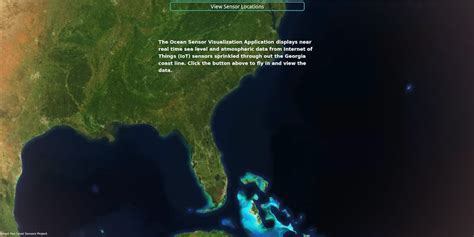 Ocean Sensor Visualization Project Iot Visualizer For Ocean