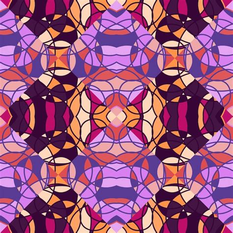 Premium Vector Creative Hand Drawn Mosaic Of Lines Seamless Pattern Decorative Abstract