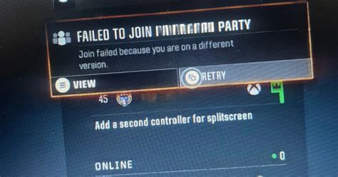 BO6 Different Version Error Fix Quick Solutions To Join Friends