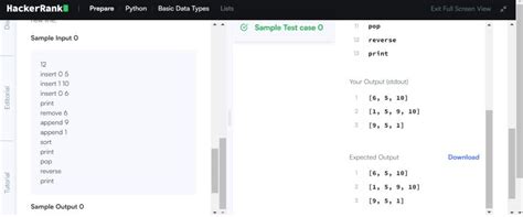 100daysofcodechallenge Pythonprogramming Hackerrank Sindhuja