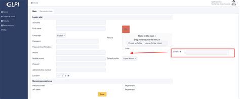 Master Misplaced Field In User Preferences · Issue 9767 · Glpi Projectglpi · Github