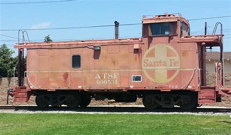Santa Fe Caboose At Lomita Roger Lipera Personal Website
