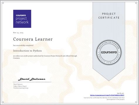 Ashutosh Singh On Linkedin Python Programming Coursera Certification Achievementunlocked