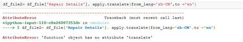 Python How To Perform Language Translation Of A Column Excel File
