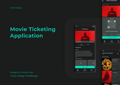 Movie Ticketing Application Ux Design Challenge On Behance