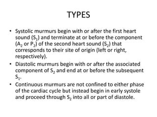 Approach To Heart Murmurs PPTX