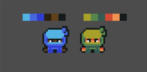 Palette Swap Shader Godot By Sglmnaz