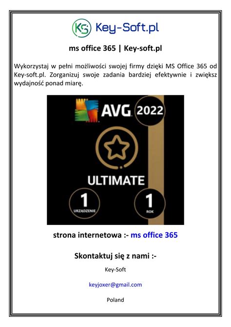 Ppt Ms Office 365 Key Soft Pl Powerpoint Presentation Free Download Id 12962664