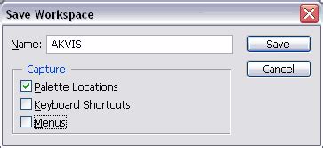 Save Workspace In Adobe Photoshop