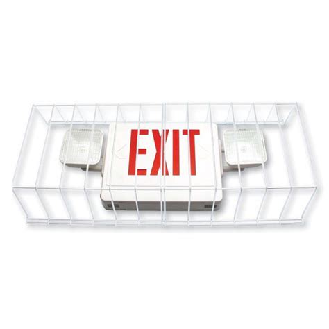 Large Wire Guard Exit Sign Cover SKU EXIT COVER 905