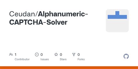 Github Ceudanalphanumeric Captcha Solver