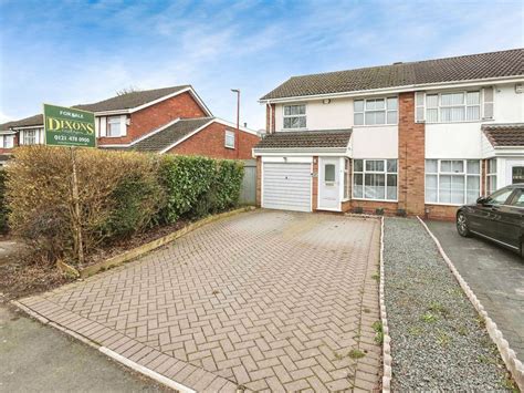 3 Bed Semi Detached House For Sale In Frankley Beeches Road Birmingham