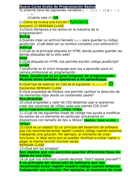 Nuevo Curso Gratis de Programación Básica Nuevo Curso Gratis de Programación Básica Tu sistema