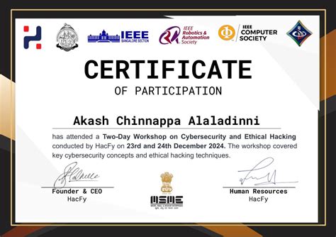 It Was A Good Workshop On Cybersecurity And Ethical Hacking Organized
