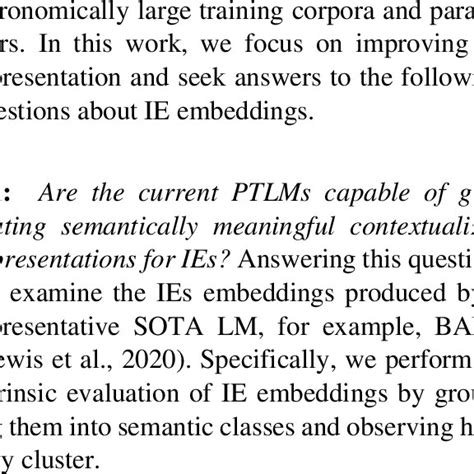 Illustration Of The Intrinsic And Extrinsic Evaluation Tasks Including Download Scientific