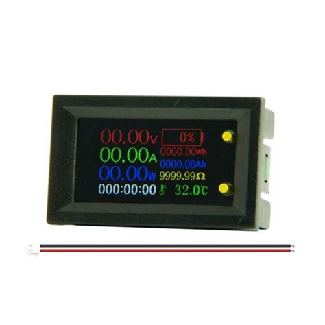 20a 9 In 1 Ips Lcd Voltage Current Power Energy Voltmeter Ammeter Multifunction Tester Battery