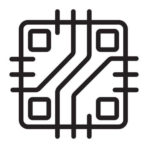 Cpu Processor Soc Chip Ram Technology Computer Icon Download On Iconfinder