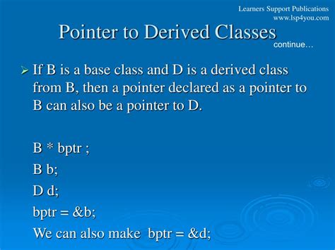 Ppt Pointers Virtual Functions And Polymorphism Powerpoint Presentation Id3783801