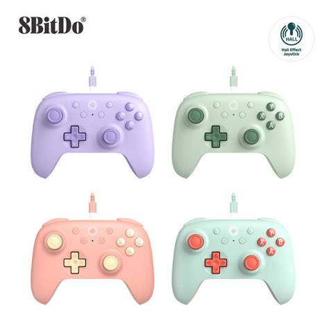 8bitdo Ultimate 2c Wired Gaming Controller Gamepad With Hall Effect