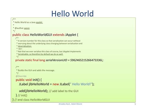30 Java Applets Ppt Download