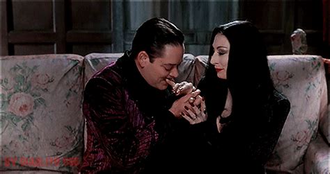 Gomez And Morticia Addams 