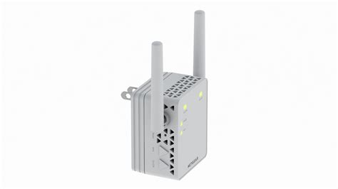 Netgear WiFi Range Extender D Model By Frezzy