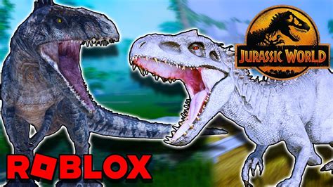 Realistic Jurassic World Dinosaurs In Roblox Youtube