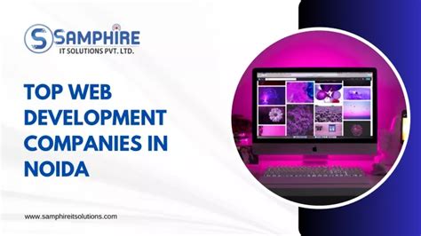 PPT Web Development Company Noida With Different IT Services PowerPoint Presentation ID