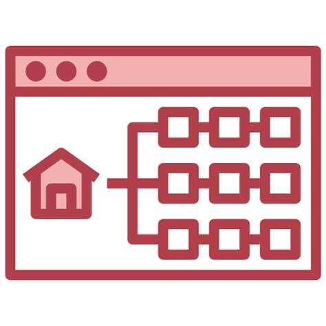 Site Map Free Networking Icons