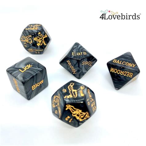5 Sex Dice Sex Positions Fun In The Bedroom Bedroom Game Etsy