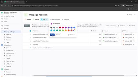 Fibery Adding Workspace Database Flow On Web Page Flows