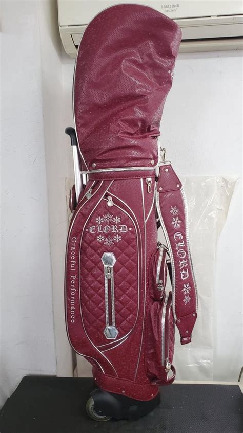 바퀴형골프백엘로드골프백캐디백골프용품 세컨웨어