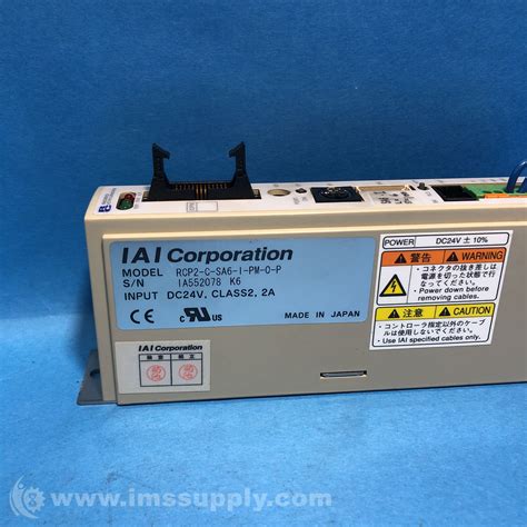 Iai Corporation Rcp2 C Sa6 I Pm O P Servo Controller Ims Supply
