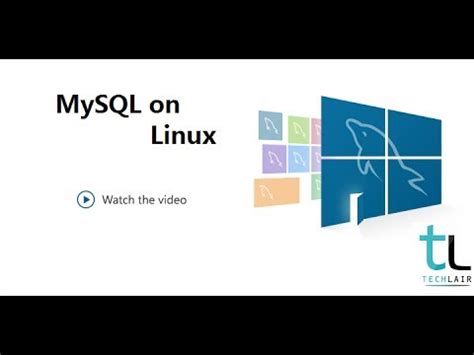 How To Install Mysql On Linux Youtube