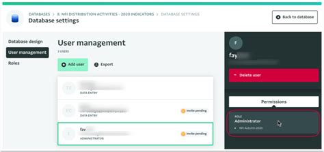 Changing A User S Role ActivityInfo Information Management Software For M E Reporting And