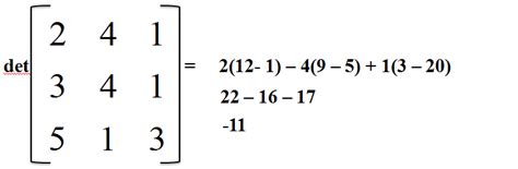 Third Order Determinants