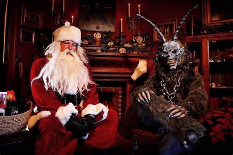 Are Santa And Krampus Brothers Taft Independent