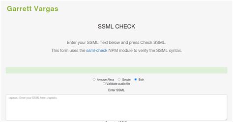 Ssml React Codesandbox