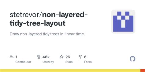 github stetrevor non layered tidy tree layout draw non layered tidy