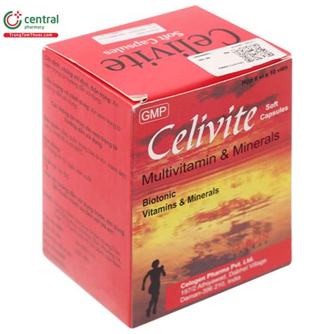 Thuốc Celivite Bổ Sung Vitamin Và Khoáng Chất Cho Người ốm Bà Bầu
