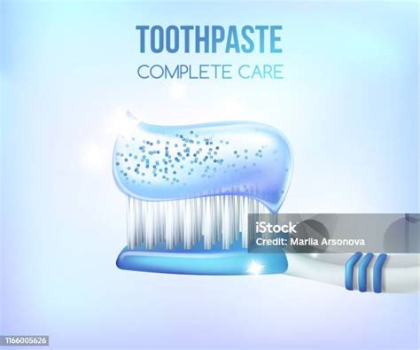 치과 개념 치약이있는 파란색 플라스틱 칫솔3d 광고 브로셔 배너 및 교육 문학을위한 치과 디자인 요소 벡터 3차원 형태에 대한 스톡 벡터 아트 및 기타 이미지 Istock