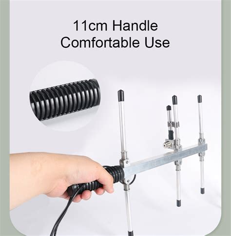 2pcs Magical Ant Yagi U Handheld Yagi Antenna Uhf High Gain Folding