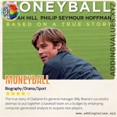 Adding Values On Linkedin Moneyball Sportsmovies Bradpitt