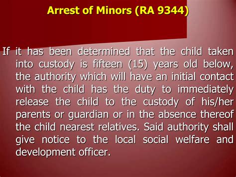 Basic Criminal Procedures Arrest Ppt